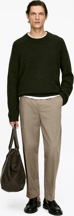 Arket Weite Hose Aus Baumwolle -Beige