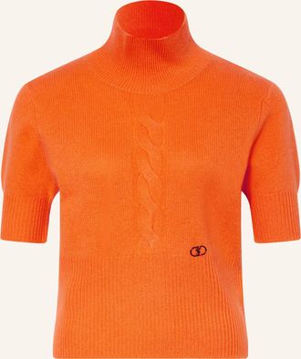 Sem per Lei Sem Per Lei Strickshirt Aus Cashmere orange