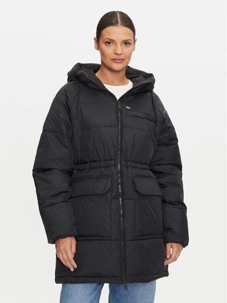 Tommy Jeans Winterjacke Vail DW0DW18842 Schwarz Regular Fit