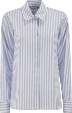 Max Mara Mxmaccenni Chemise en popeline ray&eacute;e