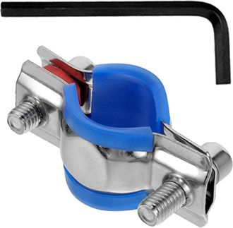 Pretyzoom Fixier Versinkende B&uuml;rost&uuml;hle aus Edelstahl mit Gummipads Verstellbares Reparatur klemmhalter kit zur H&ouml;henstabilisierung Einsetzbar f&uuml;r B&uuml;ro Schule u