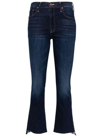Mother Insider Cropped-Jeans - Blau