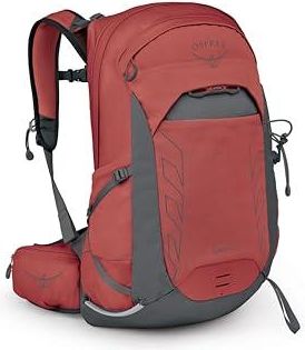 Osprey Femme 22L, Pampa rouge/gris charbon, One Size, 22 l