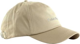 Calvin Klein Casquette de Baseball CK avec visière Dos Ajustable Article K60K610525 Casquette CK Must Logo TPU, PBP Doeskin, Taille Unique