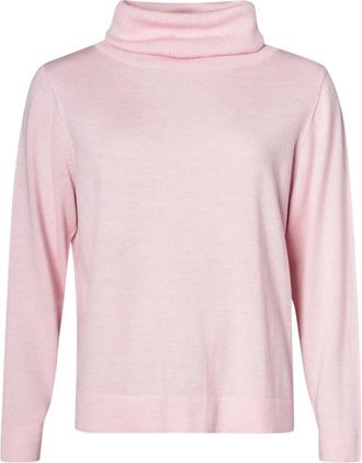 Lind Femme, Pulls, Rose, Taille: 44 FR Col roul&eacute;s