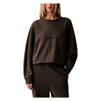 Twinset Femme, Sweatshirts et sweats &agrave; capuche, Brun, Taille: 42 FR SweaT-shirts