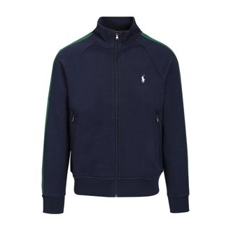 Polo Ralph Lauren Double-Knit Track Jacket - - Sweatshirts & Hoodies - Herren - Blau - L