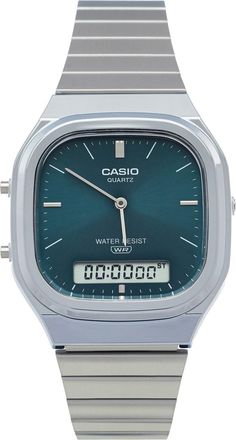 Casio Uhr Casio AQ-240E-3AEF Silberfarben