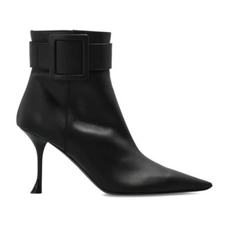 Roger Vivier Femme, Chaussures, Noir, Taille: 37 EU Bottines &agrave; talon Viv In The City