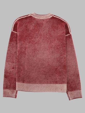 Amish Wool-Knit Sweater - Red