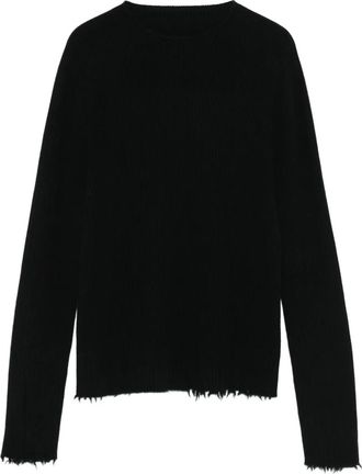 Uma Wang pull côtelé - Noir