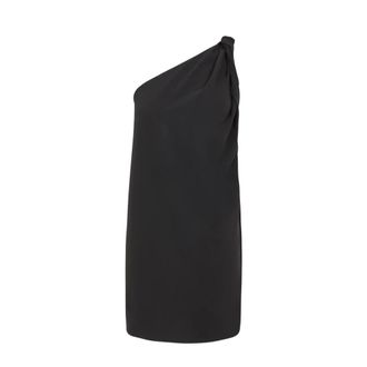 P.A.R.O.S.H. One Shoulder Dress Panty25 - - Dresses - Damen - Schwarzk - XS