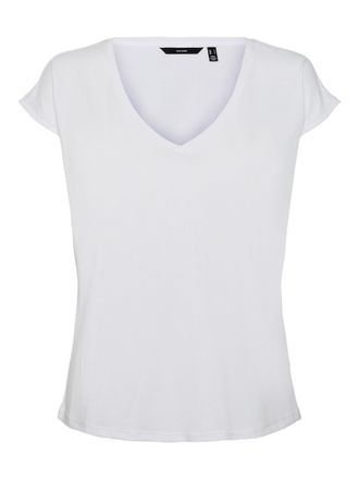 Vero Moda VMFILLI SS V-Neck Tee GA NOOS