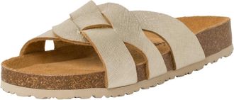 Tamaris Damen Footbed Styles; LIGHT GOLD/metallic; 36 EU