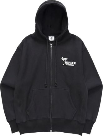 Service Works zip hoodie - Noir