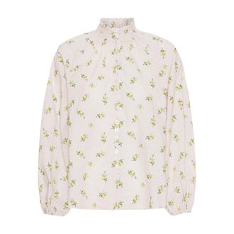 Americandreams Perla Baumwollhemd - - Blouses & Shirts - Damen - Mehrfarbig - M