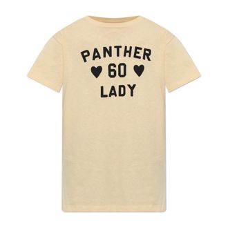 Valentino Garavani T-Shirt mit Print - - Tops - Damen - Beige - M