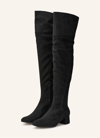 Unisa Overknee-Stiefel Lior schwarz