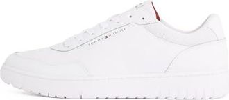 Tommy Hilfiger Baskets Homme Basket Core Élégantes, Blanc (White), 44