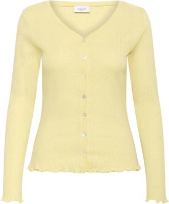 Saint Tropez Femme, Pulls, Jaune, Taille: 42 FR GruSZ Cardigan