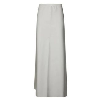 Max Mara Femme, Jupes, Blanc, Taille: 36 FR Maxi Skirts