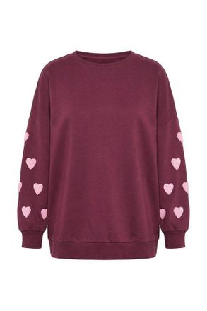 STUDIO UNTOLD Sweatshirt Sweatshirt extra oversized &Auml;rmel-Hearts