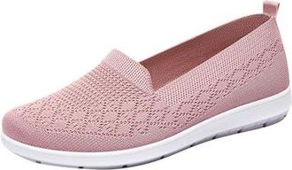 Generic Baskets &agrave; enfiler en maille pour femme - L&eacute;g&egrave;res et respirantes - Classiques - Confortables - Chaussures de course d&eacute;contract&eacute;es - Gym - Entra&icirc;nement 