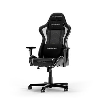 DXRacer FORMULA XL Schwarz & Weiß PVC Leder das Orginal Gaming Stuhl