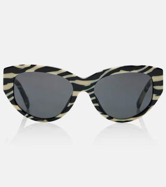 Dolce & Gabbana Lunettes de soleil DG Crossed oeil-de-chat