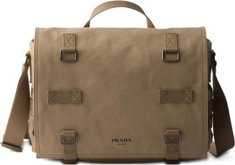 Prada Canvas Messenger Bag