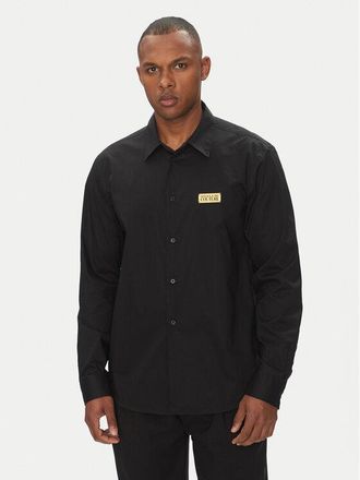 Versace Jeans Couture Hemd 78GALYR1 Schwarz Slim Fit