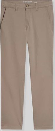 Tom Tailor Straight Fit Chino aus Baumwoll-Mix