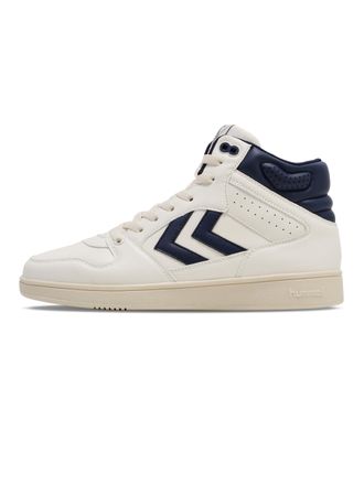 Hummel St Power Play Mid Pl Sneaker Wei&szlig; Weiss, 36 Unisex