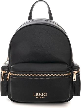 Liu Jo Femme, Sacs, Noir, Taille: ONE Size Zip Backpack
