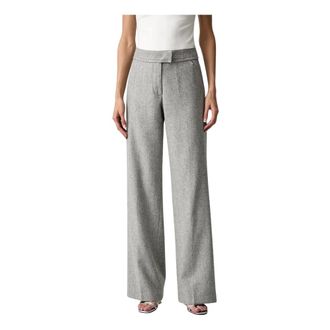 Silvian Heach Palazzo-Hose - - Trousers - Damen - Grau - S