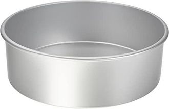 Decora 0062614 Professionelle runde Backform Ø 30 x 10 h cm, Aus eloxiertem Aluminium, Ohne Schweißpunkte, Professionelles Design