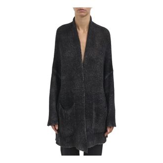 Avant Toi Offener Cardigan aus Kaschmir-Gaze - - Knitwear - Damen - Schwarzk - S