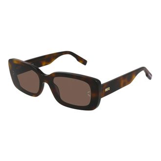 Alexander McQueen McQ Sonnenbrillen in Havana/Brown - - Accessories - Damen - Braun - 57 MM