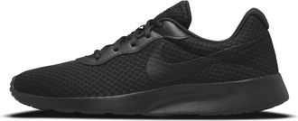 Nike Nike Herren Tanjun Walking-Schuh, Black/Black-Barely Volt, 45.5 EU