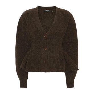 Rotate Cardigan - - Knitwear - Damen - Braun - XS