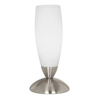 Eglo 82305 Lampe de Table, M&eacute;tal, E14, Blanc