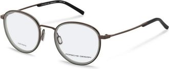 Porsche Design unisex, Accessoires, Brun, Taille: 52 MM P8788 D000 Optical Frame