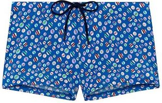 HOM Homme Boxer Socoa Slips De Bain, Navy Print, L EU