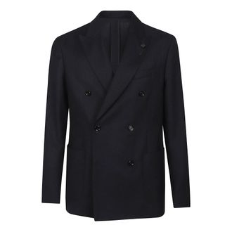 Lardini Roma Jacket - - Jackets - Herren - Blau - L