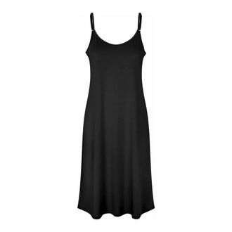 Masai Sous-robe douce et ajustable Mahonni - Femme - Robes - Noir - Taille: 40 FR