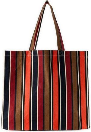 Saison 1865 Sac cabas &agrave; rayures en coton