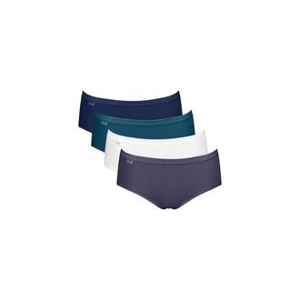 sloggi Lot de 4 culottes en coton