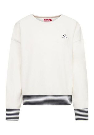 Derbe Sweatshirt Robbenschnute_Striped Sweatshirt Damen (1-tlg)