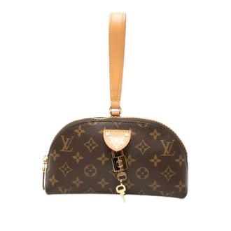 Louis Vuitton Sac pochette Pre-owned en toile Monogram - Femme - Pre-owned - Brun - Taille: ONE Size