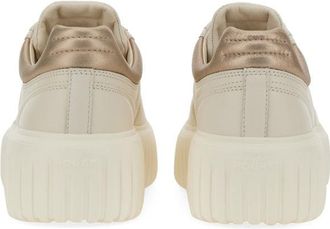Hogan H-Stripes Sneaker - Beige